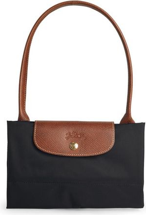Longchamp L Le Pliage Original Black recycl&eacute; Tel Sac &agrave; bandouli&egrave;re