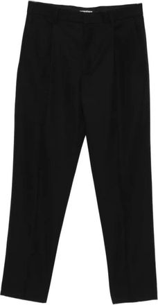 Jacquemus Homme, Pantalons, Noir, Taille: S Pantalon Tailleur Court Pliss&eacute;