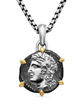 David Yurman pendentif Virgo en or 18ct et argent sterling (33 mm)