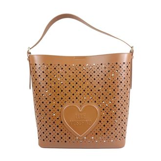 Love Moschino Femme, Sacs, Brun, Taille: ONE Size Traforato Sacca