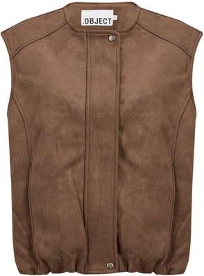 Object Veste sans manches col rond