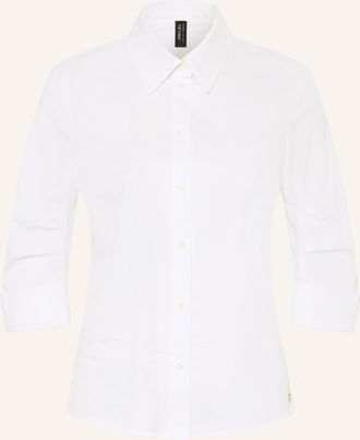 Marc Cain Hemdbluse Mit 3/4-Arm weiss