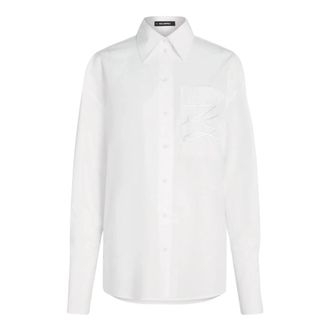 Karl Lagerfeld Autograph Poplin Hemd - - Blouses & Shirts - Damen - Wei&szlig; - M