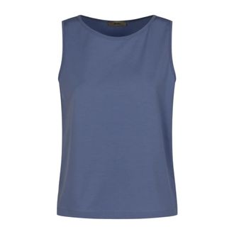 Herno Canotta con dettaglio gros grain - - Tops - Damen - Blau - M