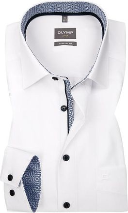 Olymp Herren Hemd weiß Comfort Fit