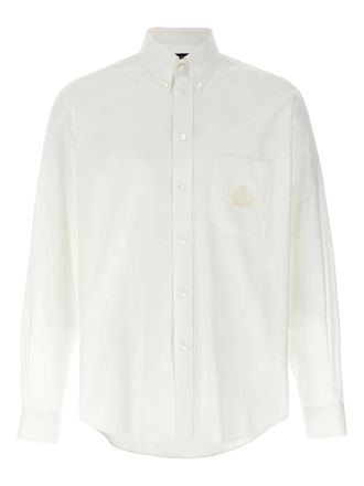 Fendi chemise Crest - Blanc