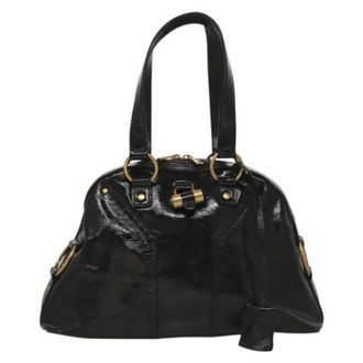 Saint Laurent Pre-owned Toile sacs-main - Femme - Pre-owned - Noir - Taille: ONE Size