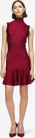 Alexander McQueen Minikleid aus Tartan-Jacquard - Item 858338Q1BGE6130