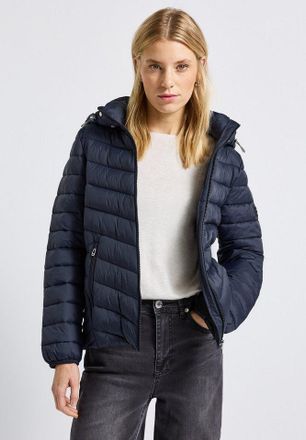 Street One Steppjacke mit Kapuze mit Gummizug