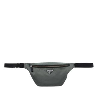 Prada Pre-owned Nylon Belt Bag - - Pre-owned - Damen - Grau - ONE SIZE