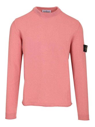 Stone Island Pull Col Rond - Violet
