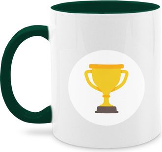 Shirtracer Tasse Tassen 325ml - Karneval & Fasching - Gl&uuml;cksb&auml;r Pokal Gl&uuml;cksb&auml;rchi Pokale I Sieger I Gewinner Geschenke Fussballpokal Fastnacht I Fasnacht I Fasn