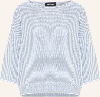 Repeat Repeat Pullover Mit 3/4-Arm blau
