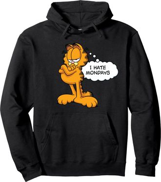 Garfield Ich hasse Montage Pullover Hoodie