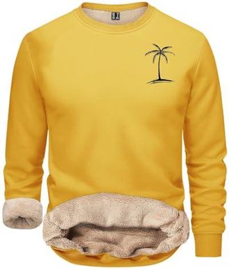 Generic Sweat à capuche en peluche confortable pour homme - Sweat à manches longues pour homme - Imprimé 2D - Sweat-shirt dextérieur pour la vie quotidienne -