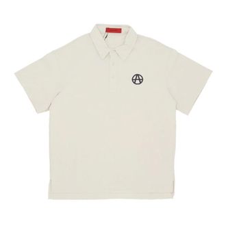 Acupuncture Acupuncture, Homme, Tops, Beige, Taille: M Polo à Manches Courtes Beige