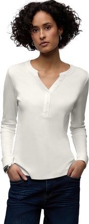 Street One Shirt in Unifarbe Off White 36