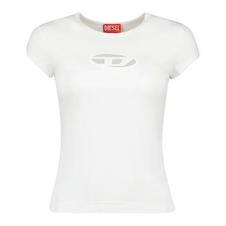 Diesel Femme, Tops, Blanc, Taille: 34 FR T-shirt T-Angie