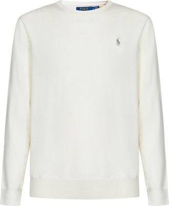 Polo Ralph Lauren Rundhalspullover - Weiß