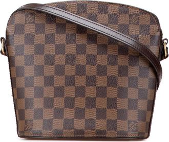 Louis Vuitton 2006 Damier Ebene Drouot crossbody bag - Marron