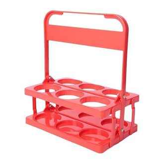 Generic Pruojhw Porte-bouteilles pour 6 bouteilles - Maintien stable - En plastique - Pliable - Id&eacute;al pour la cuisine et la cave - Porte-boissons - Pour resta