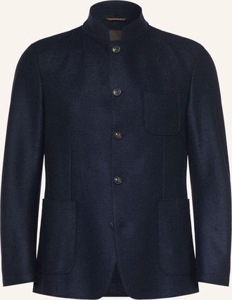 Windsor Windsor. Sakko Tesso Shaped Fit blau