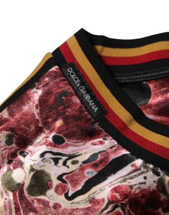 Dolce & Gabbana Marble Print T-Shirt - Multicolor