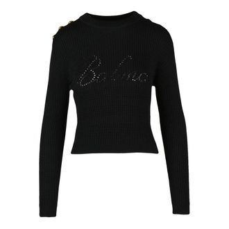 Balmain Maglia Corta - Femme - Pulls - Noir - Taille: 38 FR