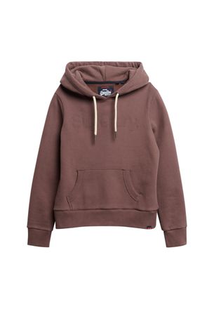 Superdry Damen Farblich abgestimmtes Core Hoodie French Roast Braun 44