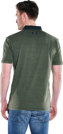 Engbers Poloshirt Herren Polo-Shirt gestreift, Khaki