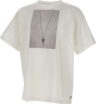 Maison Margiela Homme, Tops, Blanc, Taille: L T-Chemises