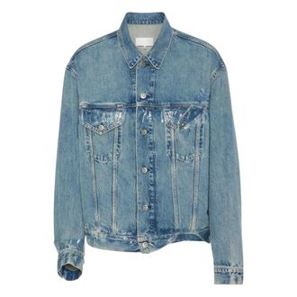 Maison Margiela Taped Denim Jacket - - Jackets - Herren - Blau - M