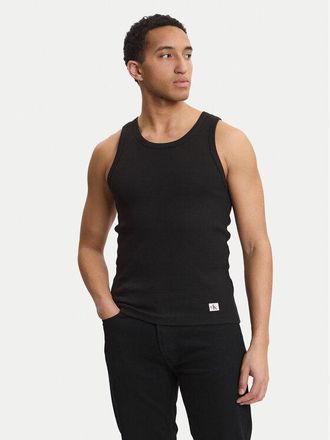 Calvin Klein Jeans Tank-Top Terry LV04RF272G Schwarz Regular Fit