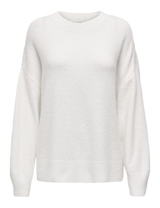 Jacqueline de Yong JdY Damen Jdysonja L/S O-Neck Pullover KNT, Cloud Dancer, XS