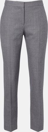 Alexander McQueen Pantalon ajust&eacute; en laine