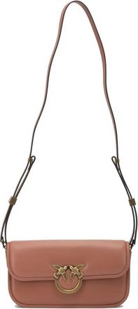 Pinko Pinko Hobo Bags - Leather Crossbody Bag - Gr. unisize - in Braun - f&uuml;r Damen