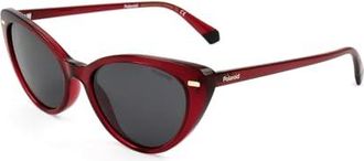 Polaroid Pld 4109/s C9A/M9 RED Sunglasses Womens Injected, Standard, 52