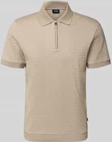 Joop Slim Fit Poloshirt mit Rei&szlig;verschluss Modell Franciscojose