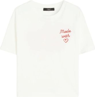 Max Mara Femme, Tops, Blanc, Taille: 38 FR T-shirt