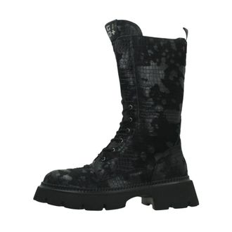 Gio+ Bota Alta Greta - Femme - Chaussures - Noir - Taille: 38 EU
