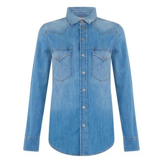 Diesel Damen, Blusen & Hemden, Blau, 2XSGr&ouml;&szlig;e