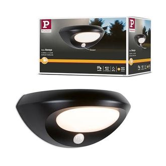 Paulmann 94856 Applique dextérieur LED solaire Sorova détecteur de mouvement IP44 230x125mm 3000K 3,5W 220lm Anthracite plastique ampoule