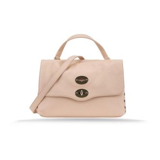 Zanellato Schultertasche aus genarbtem Leder - - Bags - Damen - Rosa - ONE SIZE