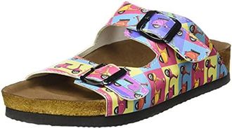 Dogo Femme Stella Sandale, Multicolore, 36 EU