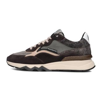 Floris Van Bommel Graue Wildleder-Sneaker mit niedrigem Schaft - - Shoes - Herren - Mehrfarbig - 40 2/3 EU