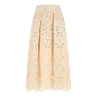 Elie Saab Damen, R&ouml;cke, Wei&szlig;, MGr&ouml;&szlig;e