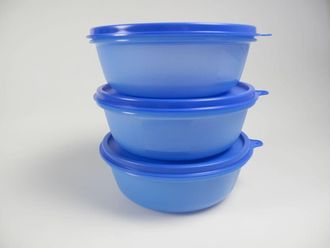 Tupperware K&uuml;hlschrank Hit-Parade 600 ml dunkelblau (3) gro&szlig;e Hitparade Panorama