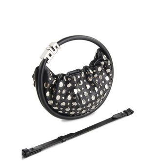 Sonia Rykiel Mini-Domino-Handtasche - Schwarz