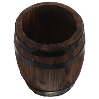 Cabilock Retro Holz Regenschirmst&auml;nder Hoch Vintage Schirmhalter f&uuml;r Flur und Eingangsbereich Multifunktionaler Holzbeh&auml;lter f&uuml;r Regenschirme Gehst&ouml;cke und Hau