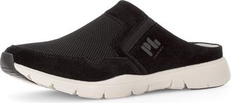 Gabor Herren Sneaker Low,Hausschuhe,Wechselfu&szlig;bett,zertifiziertes Leder,Backless Slipper,Mules,Gartenschuhe,Pantoffeln,Black,45 EU / 10.5 UK